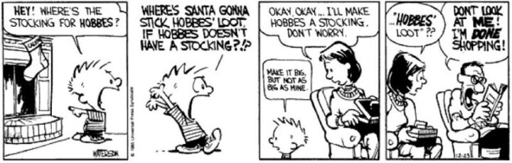 Calvin et Hobbes : Noël - Tendre Jeudi